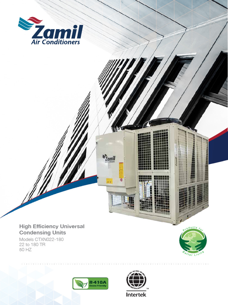 8.Condensing CTXN Catalog | PDF | Thermostat | Heat Exchanger