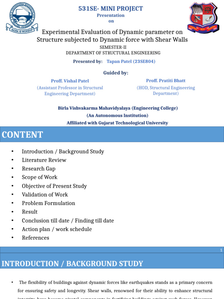 Model Presentation of MSR. | PDF | Force | Engineering
