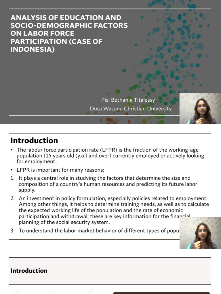 SICBIE ppt | PDF | Labour Economics | Logistic Regression