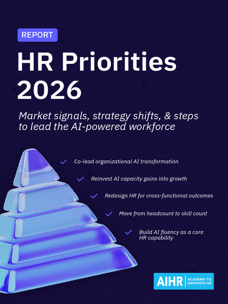 AIHR HR Priorities 2026 Report | PDF | Artificial Intelligence ...
