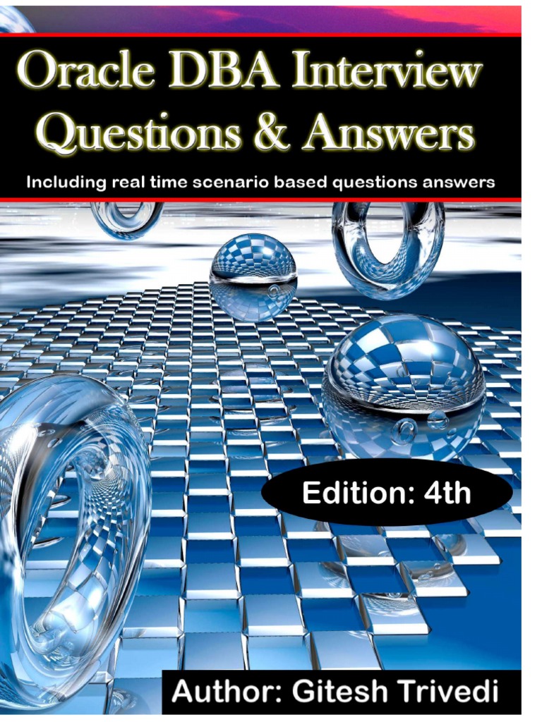 Oracle Dba Interview Questions Answers Pdf Backup Oracle Database