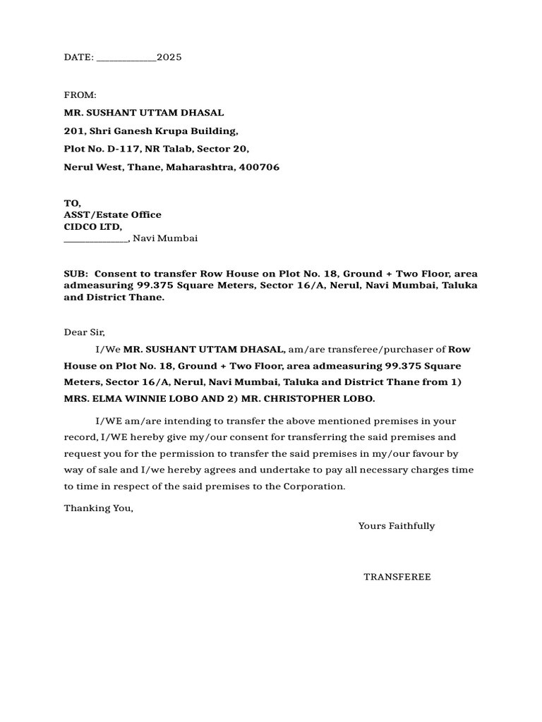 Consent Sushant | PDF