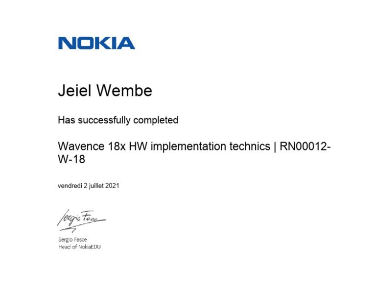 WEMBE Jeïel Wavence 18x HW Implementation Technics RN00012-W-18 ...