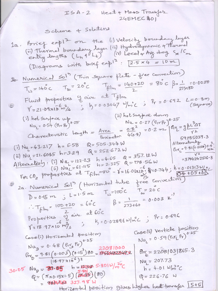 3 ISA2_HMT_Scheme and Solution | PDF