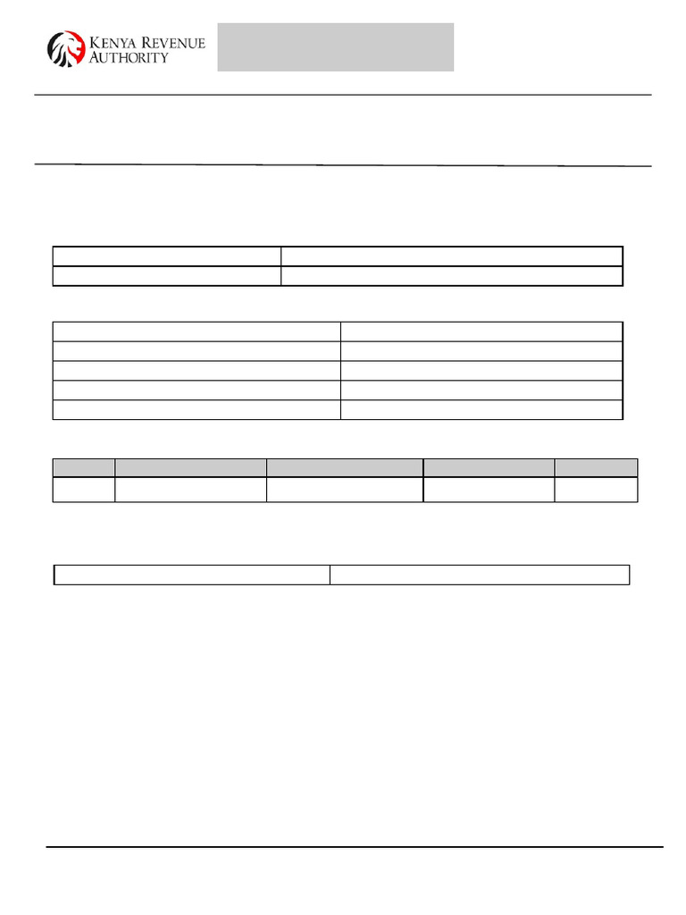 Kenya Tax PIN Certificate for Tilen Shikali | PDF | Taxes | Public Finance