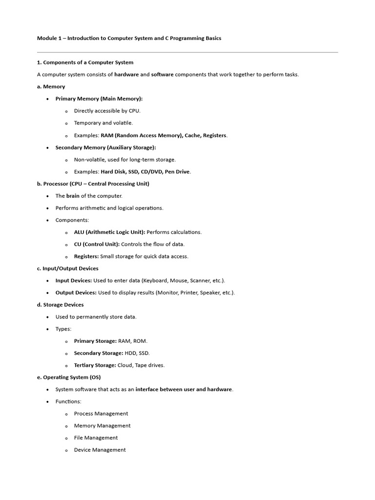 C Program | PDF | Computer Data Storage | Pointer (Computer Programming)