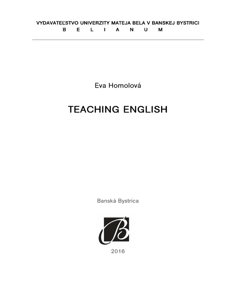 Teaching English Methodology Guide | PDF | Reading Comprehension ...