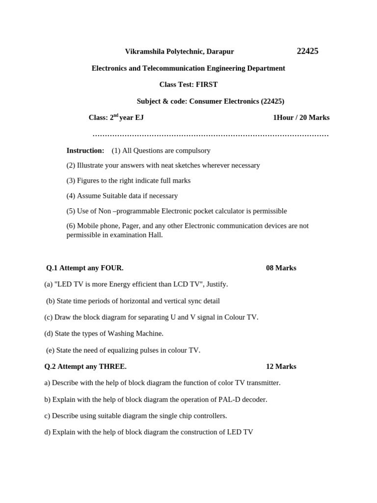 Cel Unit Test I | PDF