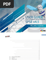 Pengembangan SPSE 4.5 dan Authenticator | PDF