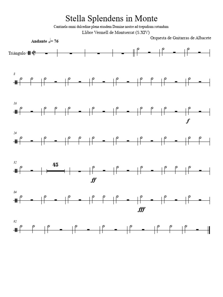 Stella Splendens OGA - Triangle | PDF