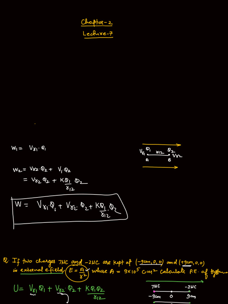 Physics Chapter 2 Lecture 7 | PDF