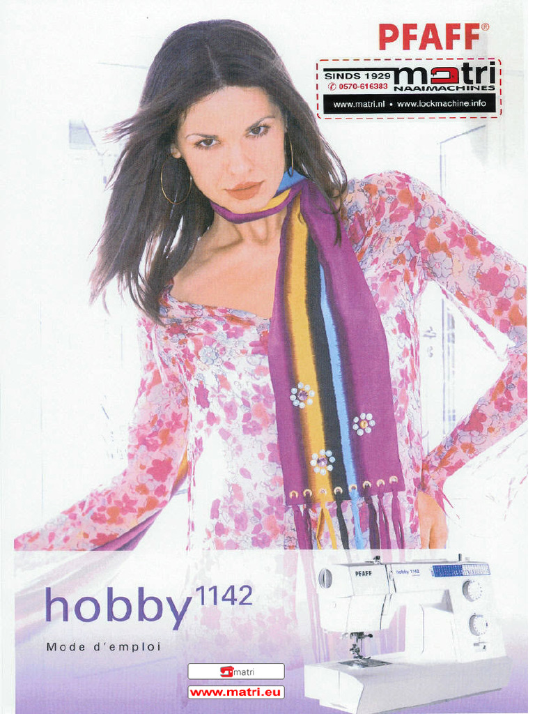 Pfaff Hobby 1142 FR | PDF