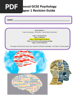 AQA GCSE Psychology Memory Revision | PDF | Memory | Recall (Memory)