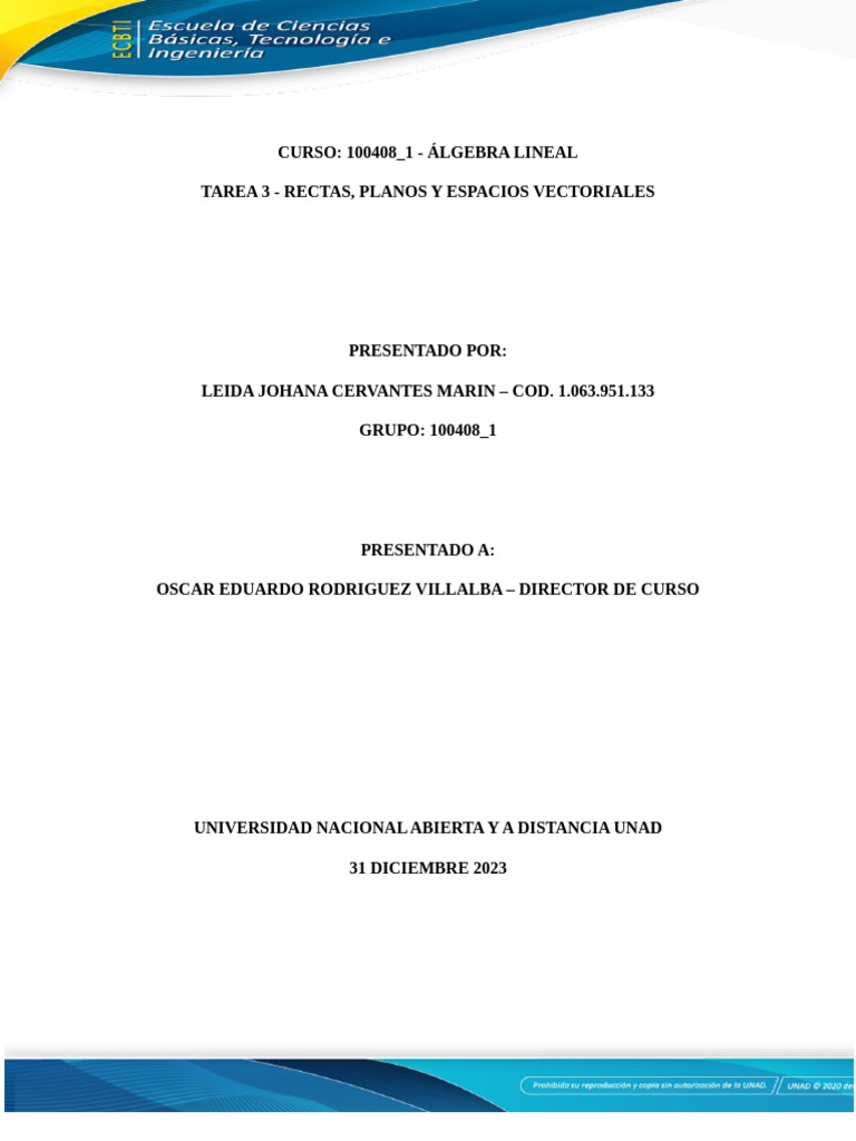 TAREA 3_100408_1_LEIDA JOHANA CERVANTES MARIN | PDF | Determinante ...
