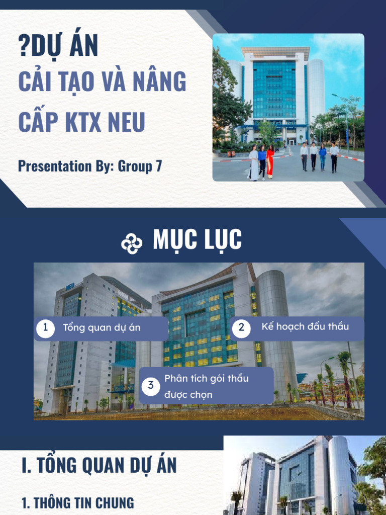 Cải Tạo Và Nâng Cấp Ktx Neu: Presentation By: Group 7 | PDF