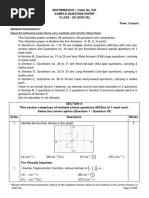 Grade XI Mathematics Project Guide | PDF | Mathematics | Concept