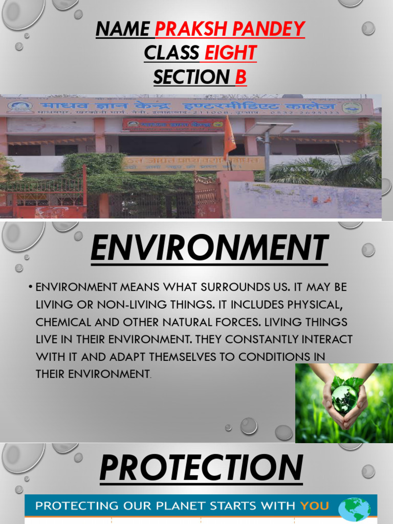 Name Class Section: Praksh Pandey Eight B | PDF
