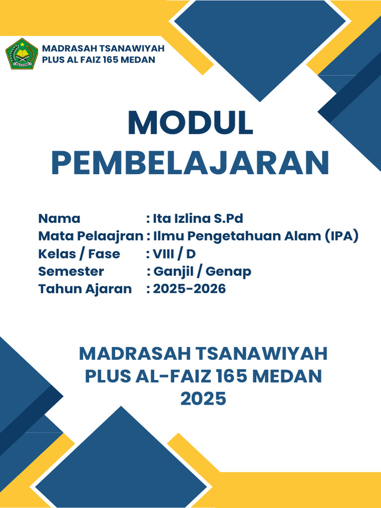 Cover Modul Ajar Ipa | PDF
