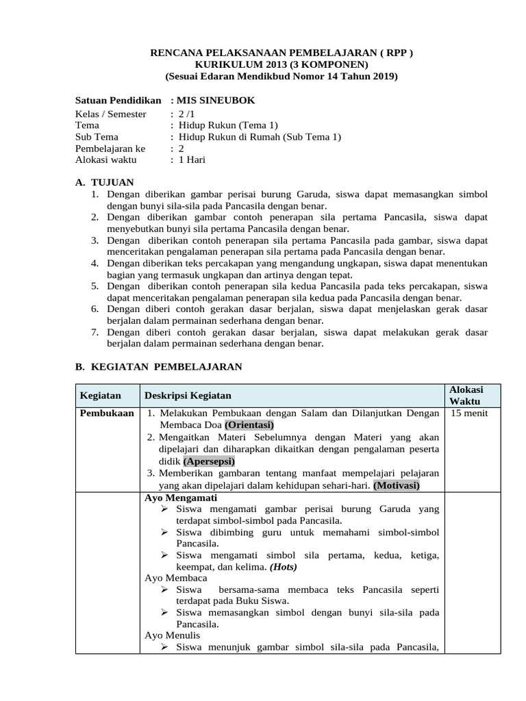 SUB TEMA 1 (2) | PDF