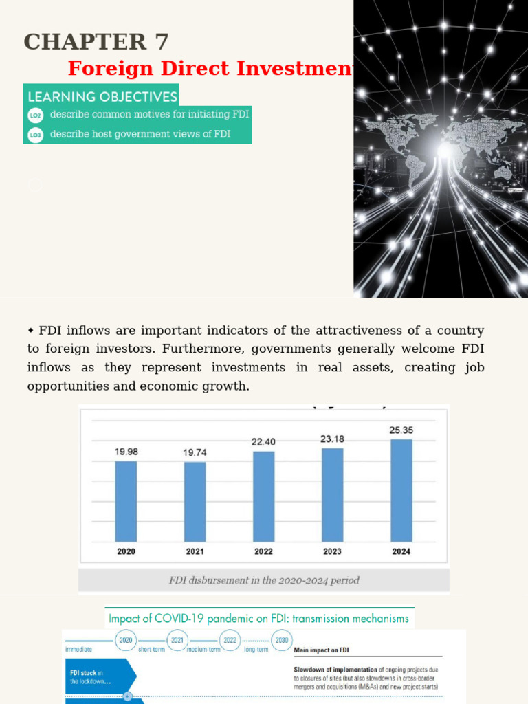 SV - Chapter 7 IFM - Foreign Direct Investment | PDF | Multinational ...