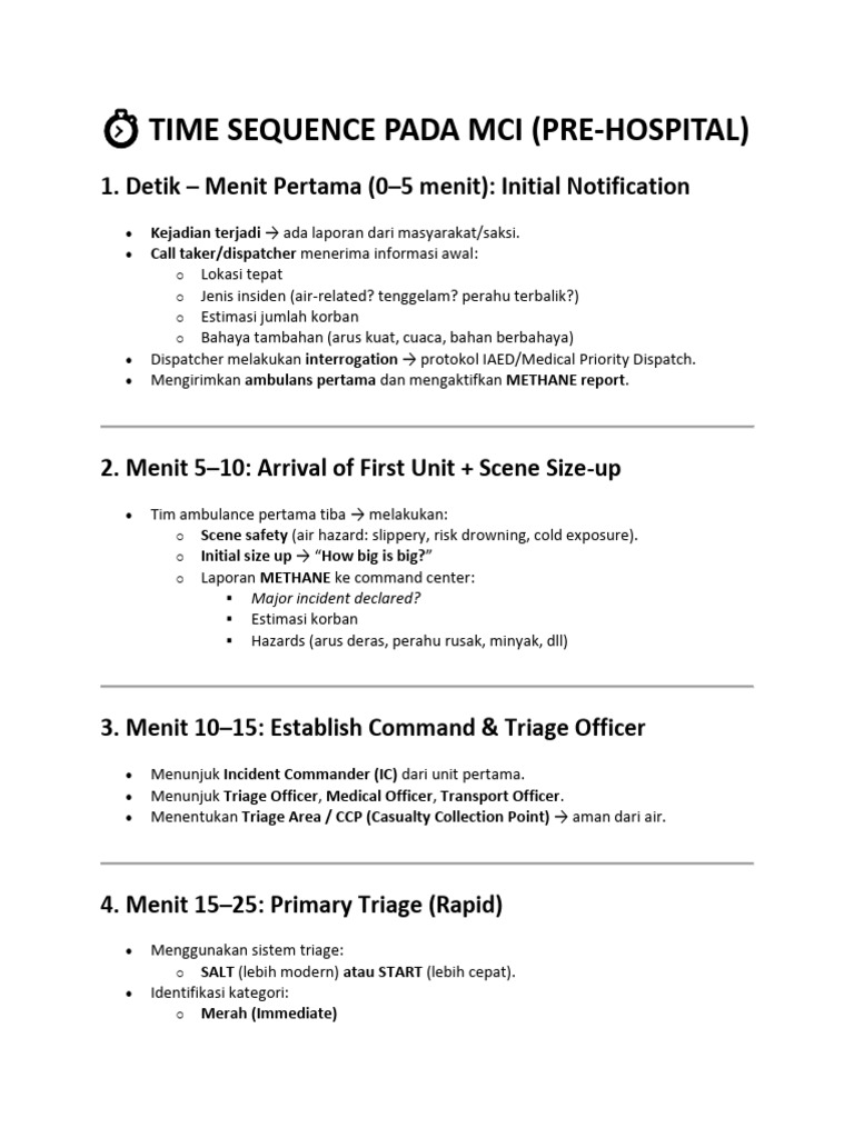 Time Sequence Pada Mci | PDF