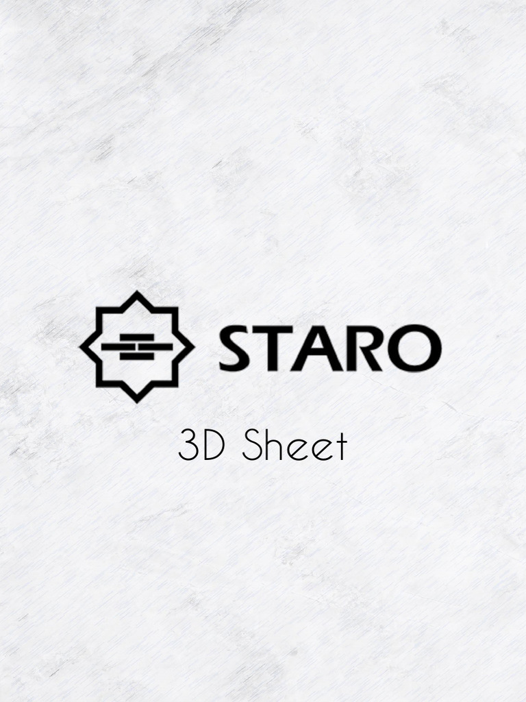 3d sheet | PDF