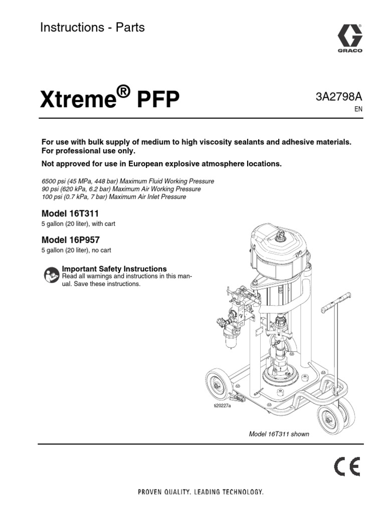 Xtreme PFP Antigo Part List | PDF | Piston | Pump