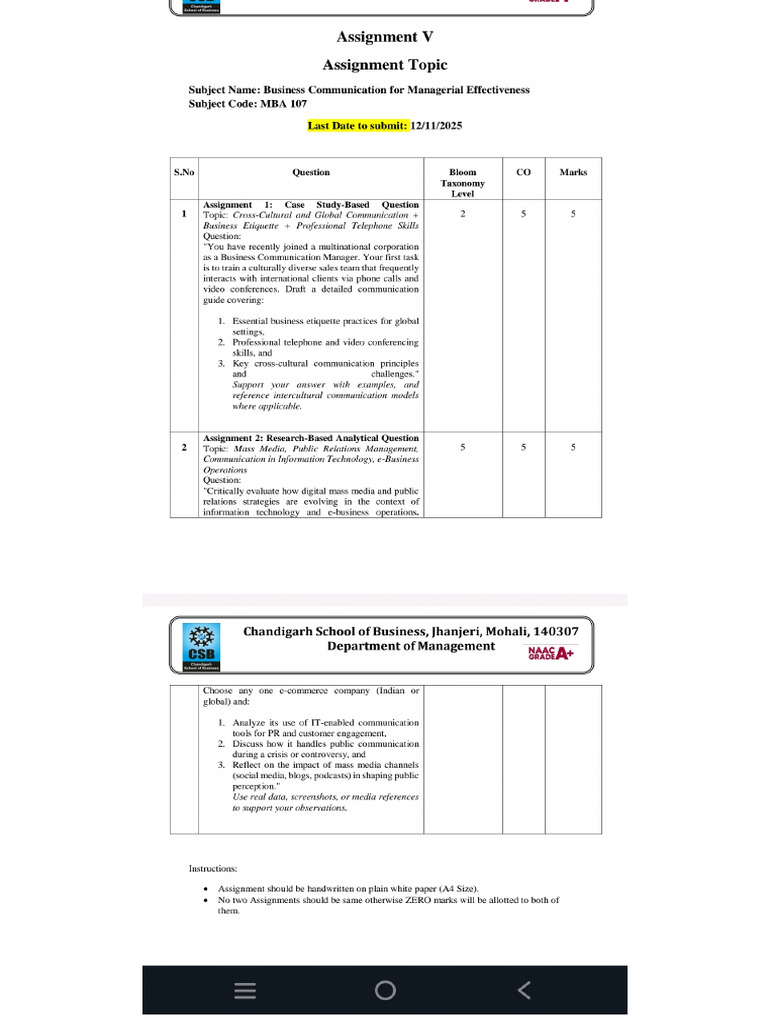 BCME | PDF