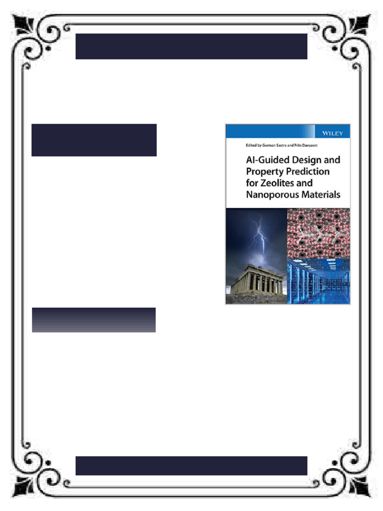 AI Guided Design and Property Prediction for Zeolites and Nanoporous ...