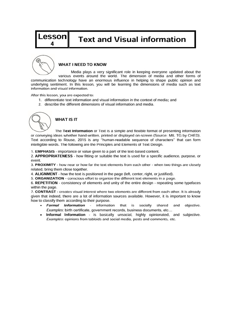 Dimensions of Media MIL | PDF