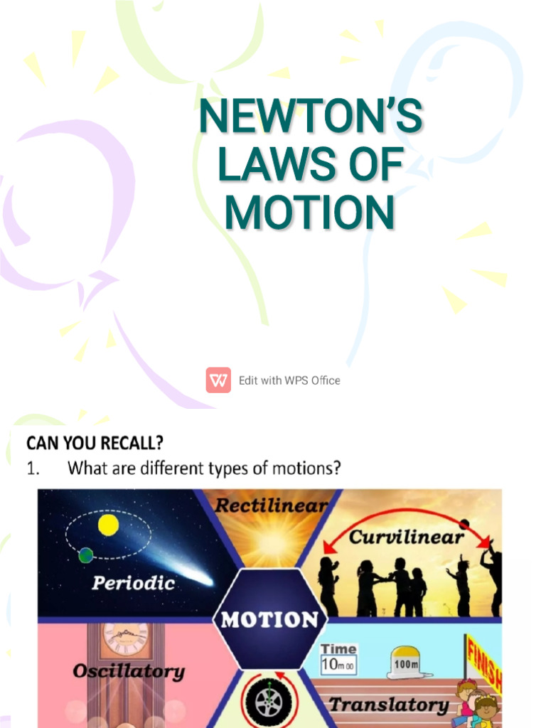 Newton's Laws of Motion Explained | PDF | Force | Newton's Laws Of Motion