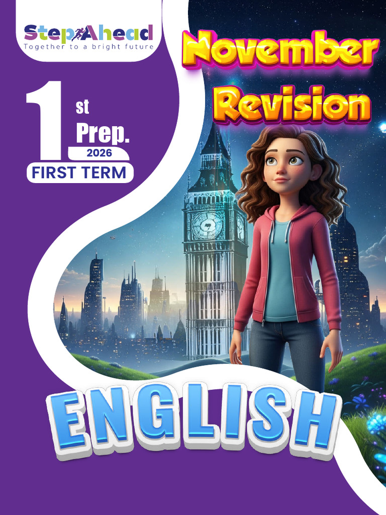 Prep 1 November Revision (2025-2026) - 120dpi - 75% | PDF | Syntax ...
