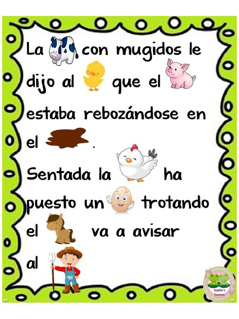 Cuentos Con Pictogramas | PDF