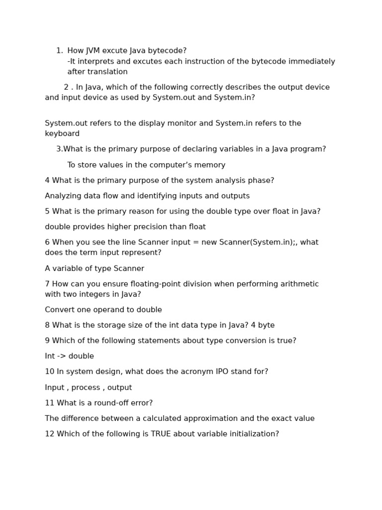 PR1 Review | PDF | Data Type | Integer (Computer Science)