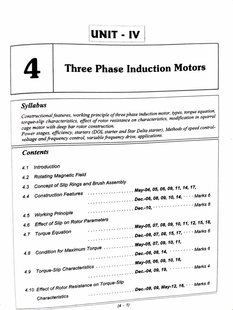 EEE Unit 4 | PDF