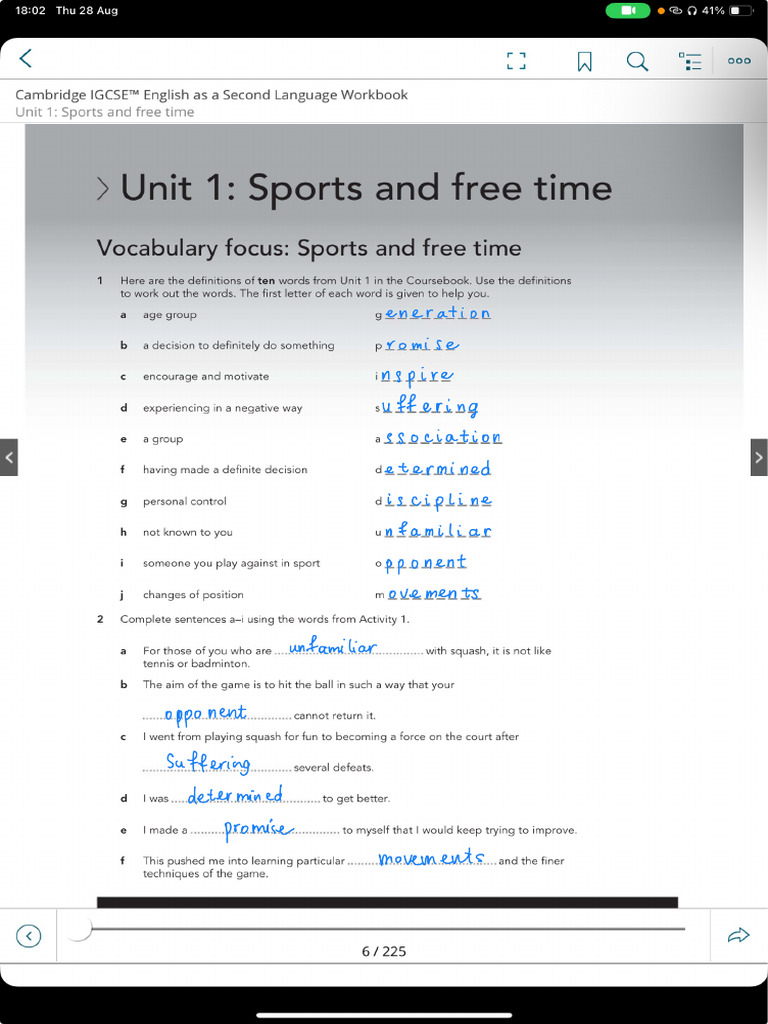 PDF WB Unit 1 | PDF