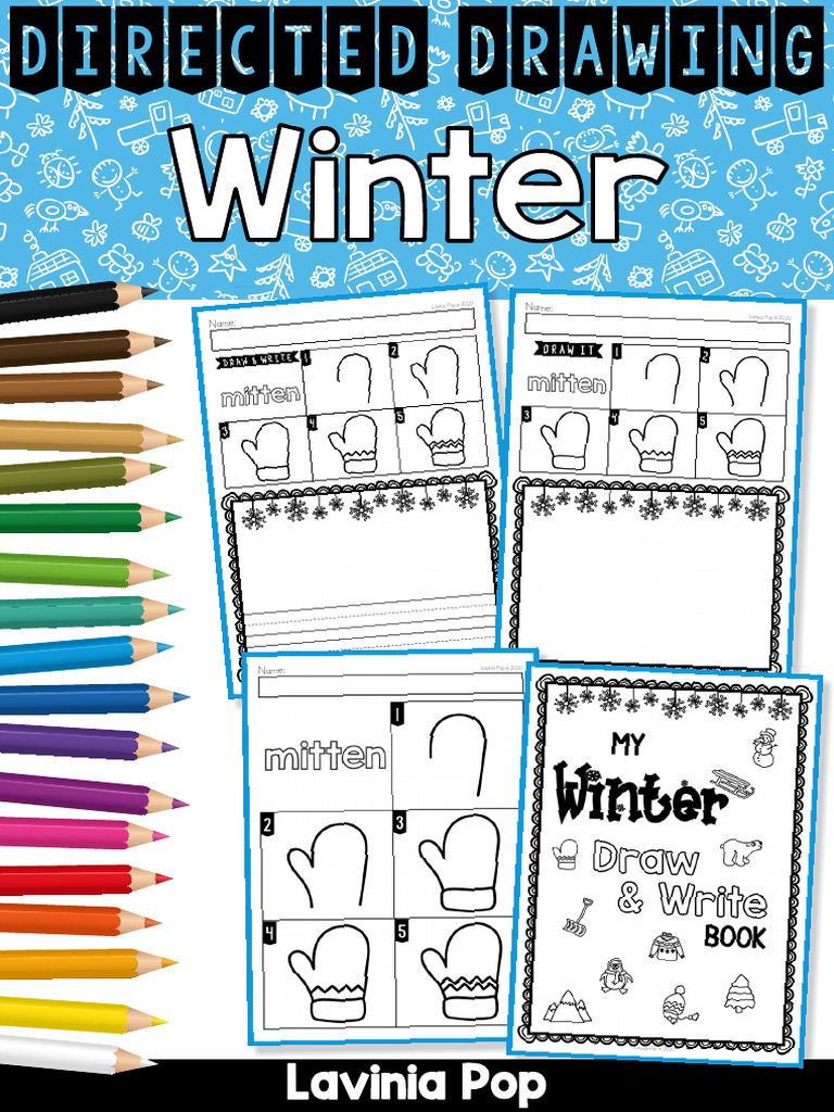 WinterDrawandWriteDirectedDrawingsFREE 1 | PDF