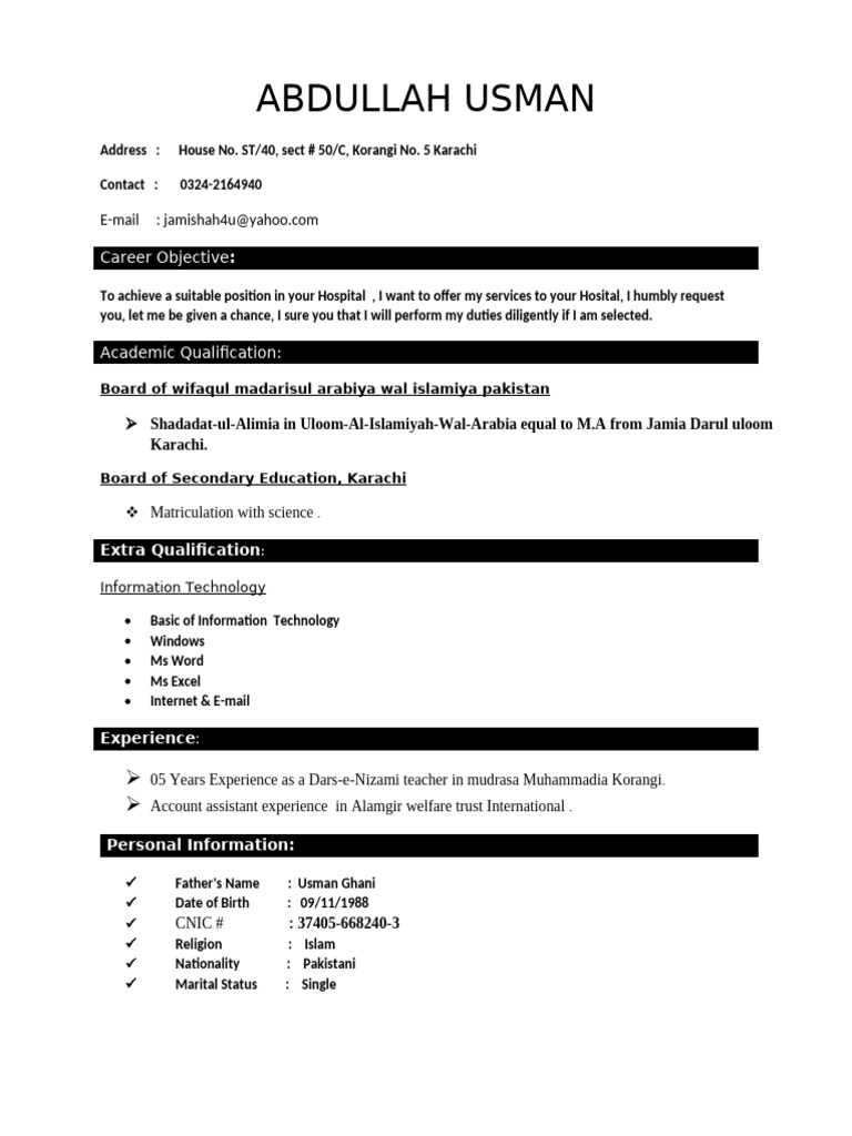 Abdullah Usman | PDF