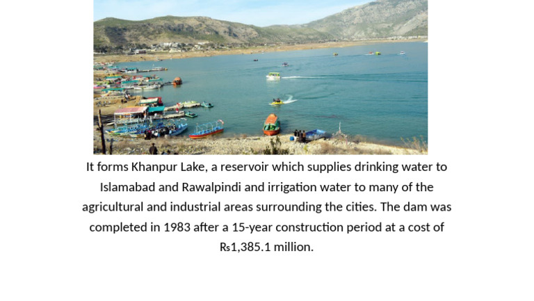 Khanpur Lake Dam Overview and Impact | PDF