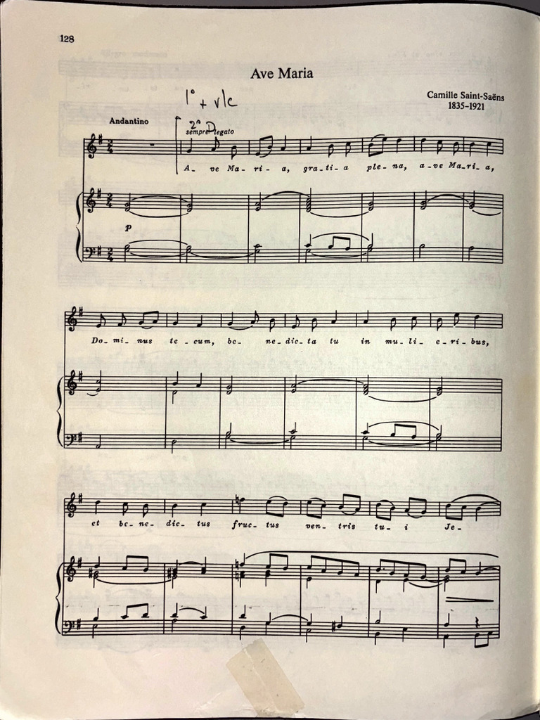 "Obra de Camille Saint-Saëns" | PDF