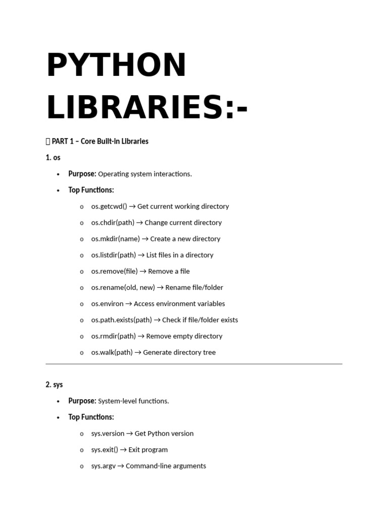 Python Libraries | PDF | Key (Cryptography) | Cryptography