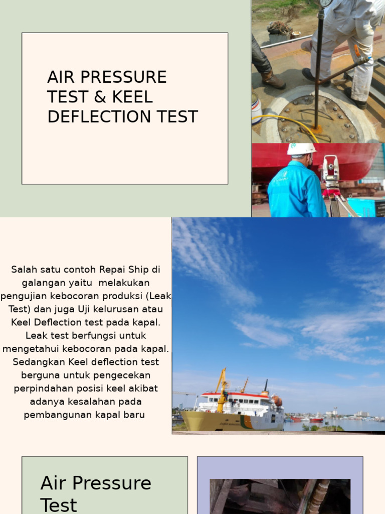 Air Pressure Test | PDF