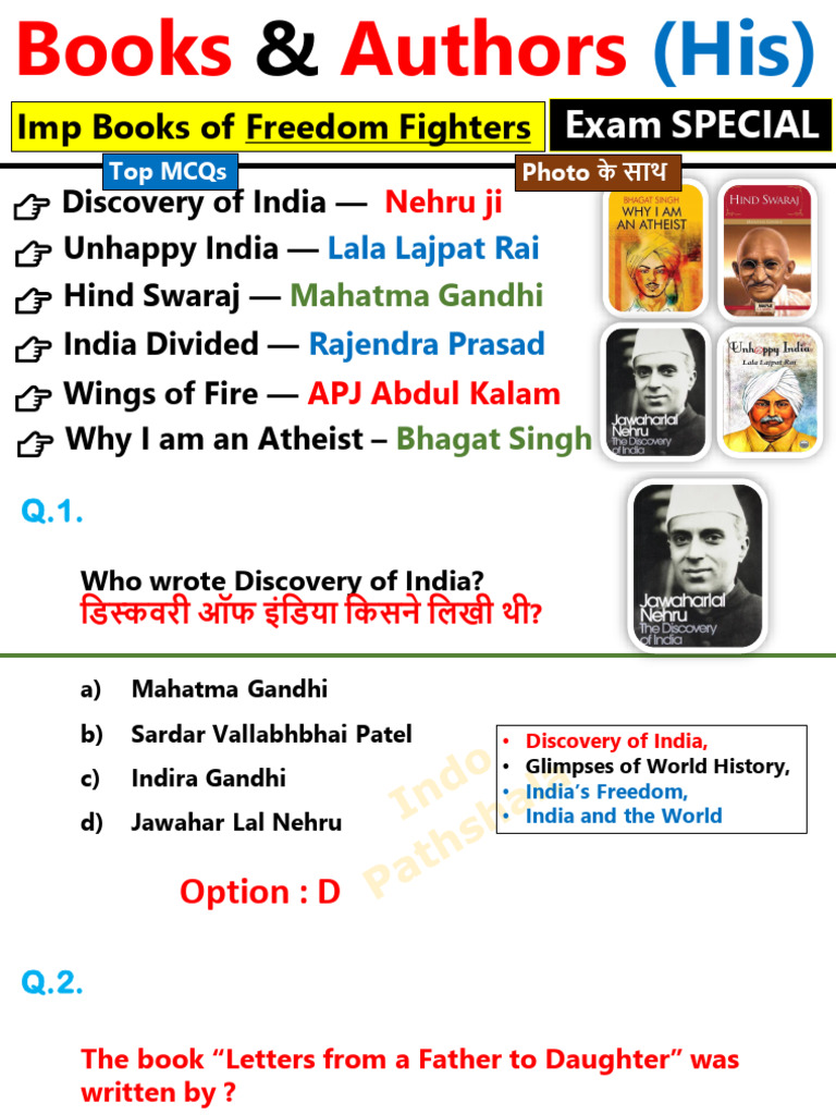 Imp Personalities Books (Hist) | PDF | Jawaharlal Nehru | British India