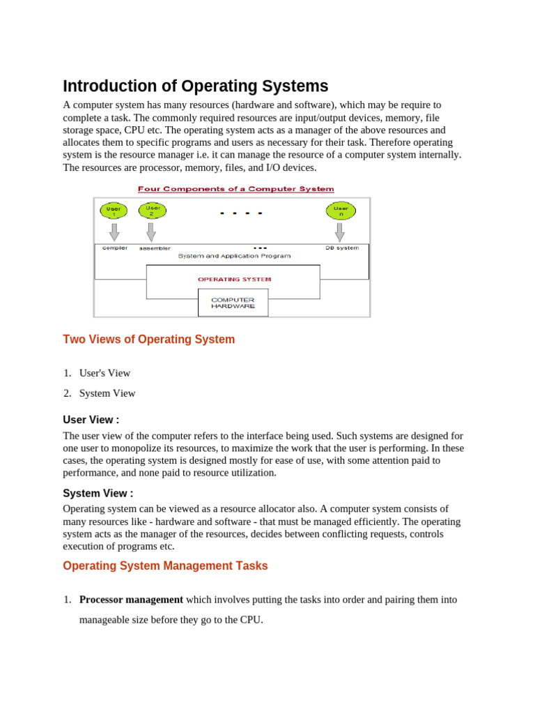 New Operating Systems | PDF | Thread (Computing) | Operating System