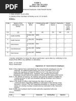 Family Details Submission Form 4 | PDF | Social Institutions