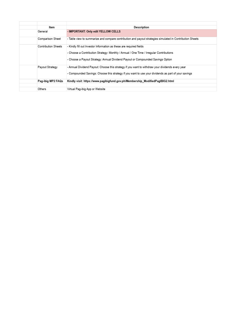 Wais Adult - Personalized Pag-IBIG MP2 Calculator | PDF | Dividend ...