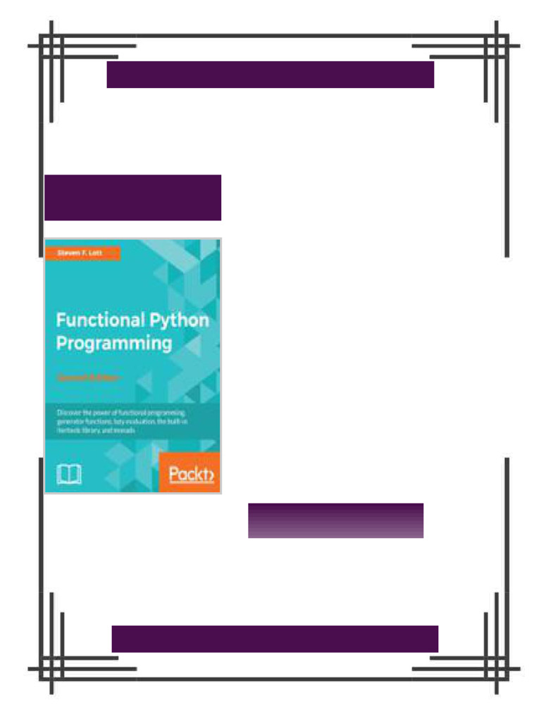 Function Python programming discover the power of functional programming generator functions ...