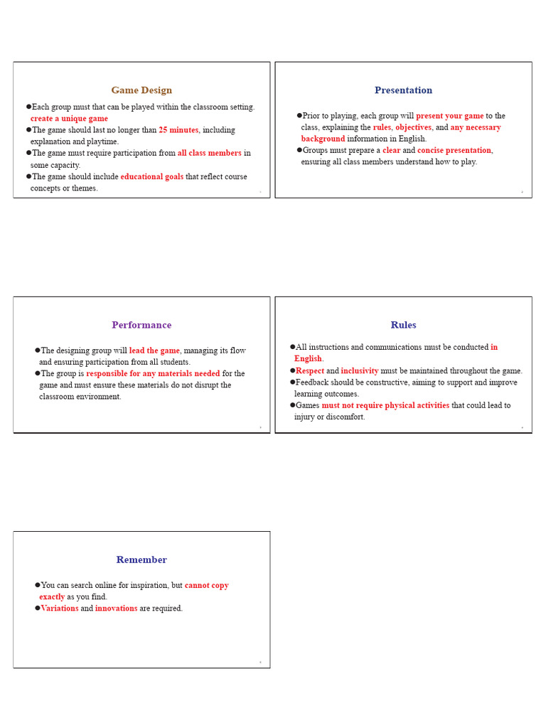 113 2 Final Report Instructions 2 | PDF