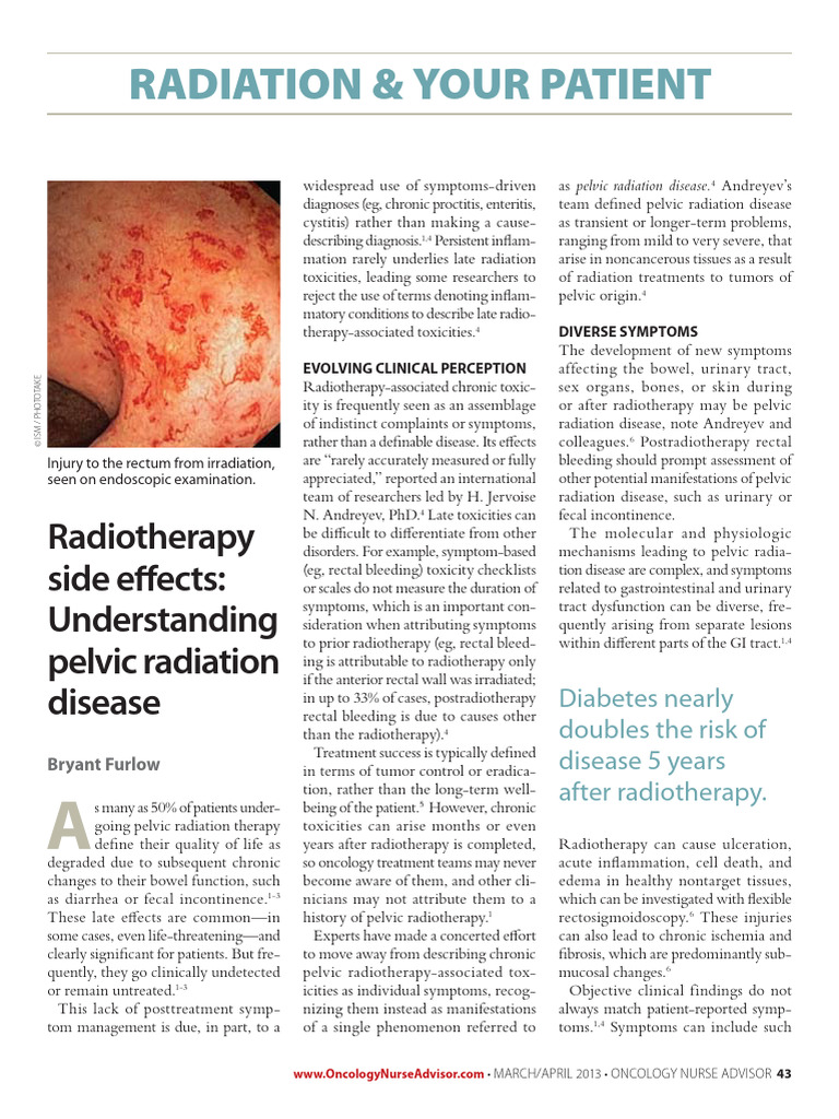 ona_radiation0413-v2_11158 | PDF | Radiation Therapy | Medicine