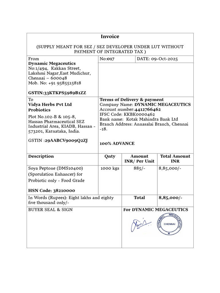 No 017 - VH Soya Peptone | PDF
